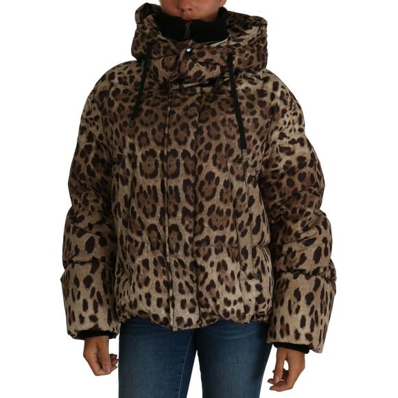 Dolce & Gabbana | Jackets & Coats | Dolce Gabbana Winter Leopard Print ...
